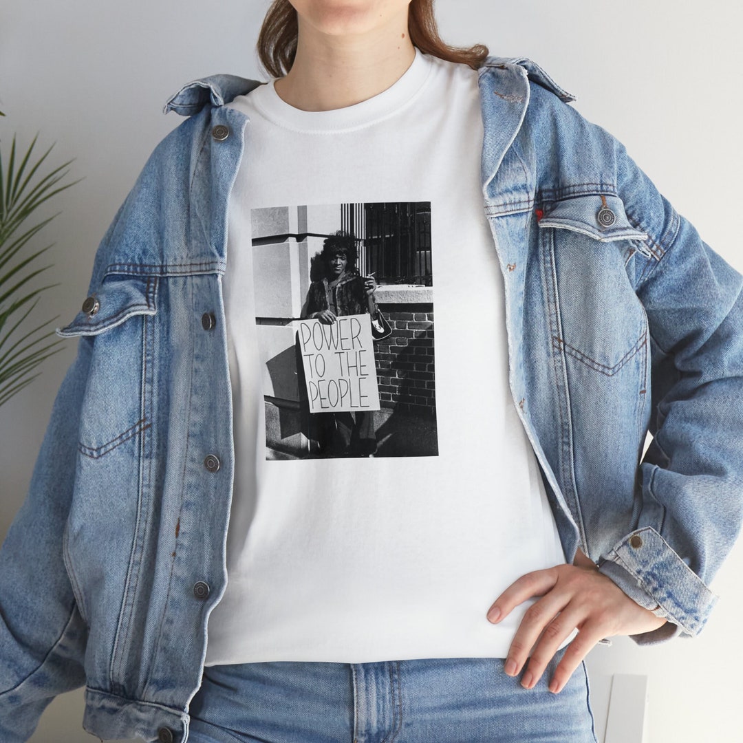 Marsha P Johnson Stonewall Riot Protester Image Tshirt Power to the ...