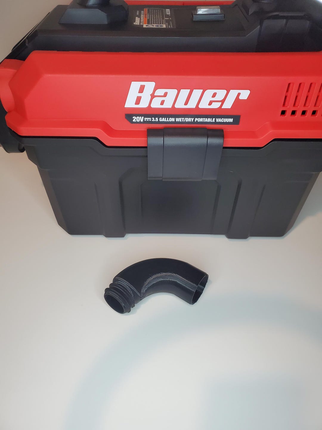 Harbor Freight BAUER 20V Cordless 3-1/2 Gallon Vacuum Bag Attachment ...