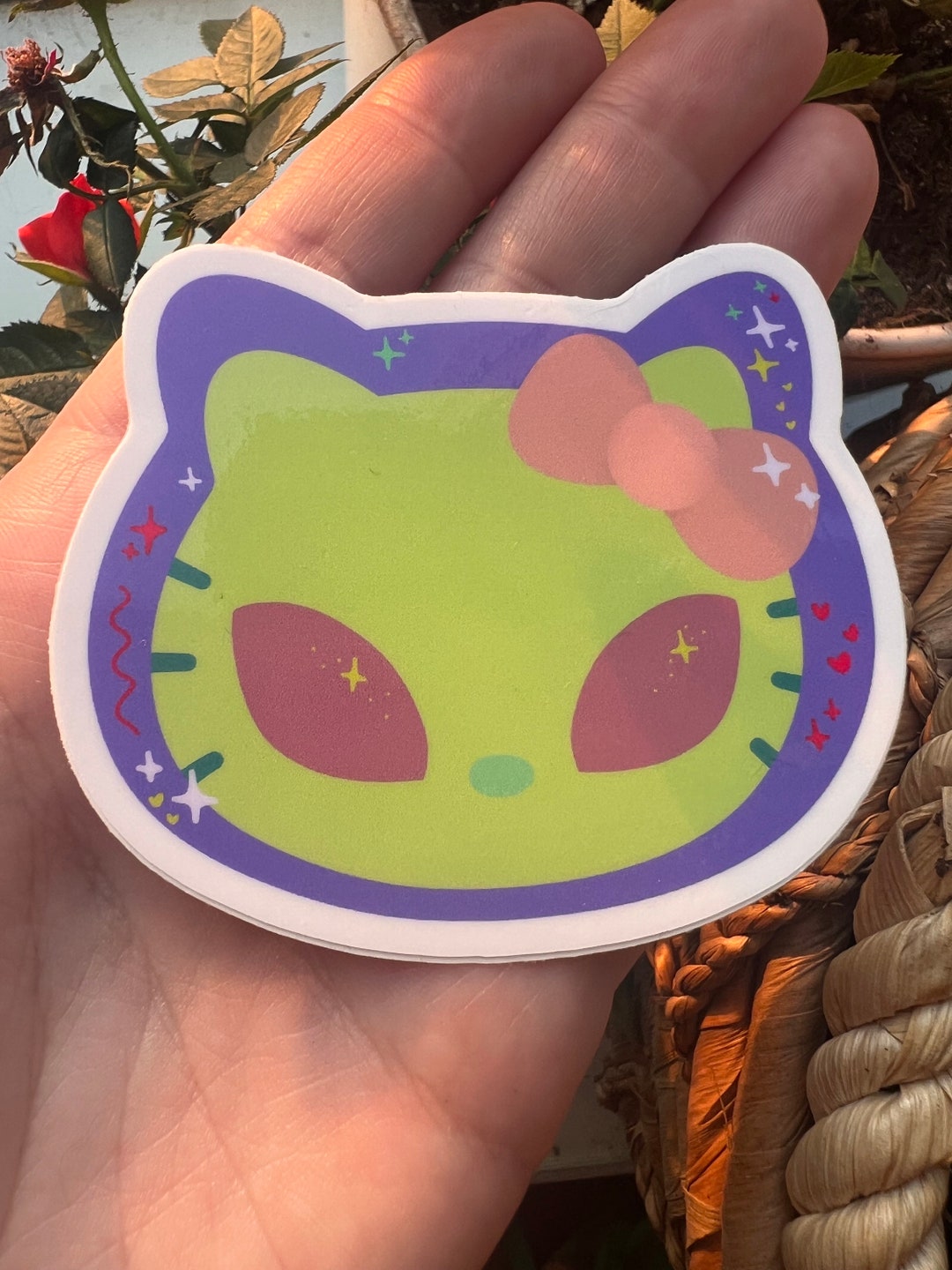 Hello Kitty Alien Head Cute Kawaii Sanrio Series Hello Kitty and ...