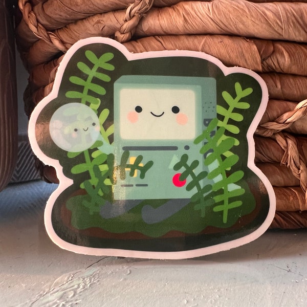 Kawaii Bmo Sticker - Etsy