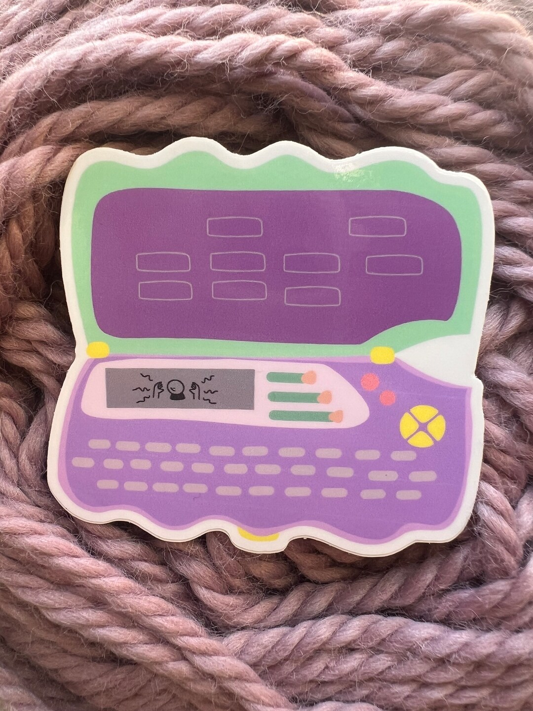 90’s Secret Sender Toy Cute Game Text Messages Sticker - Etsy
