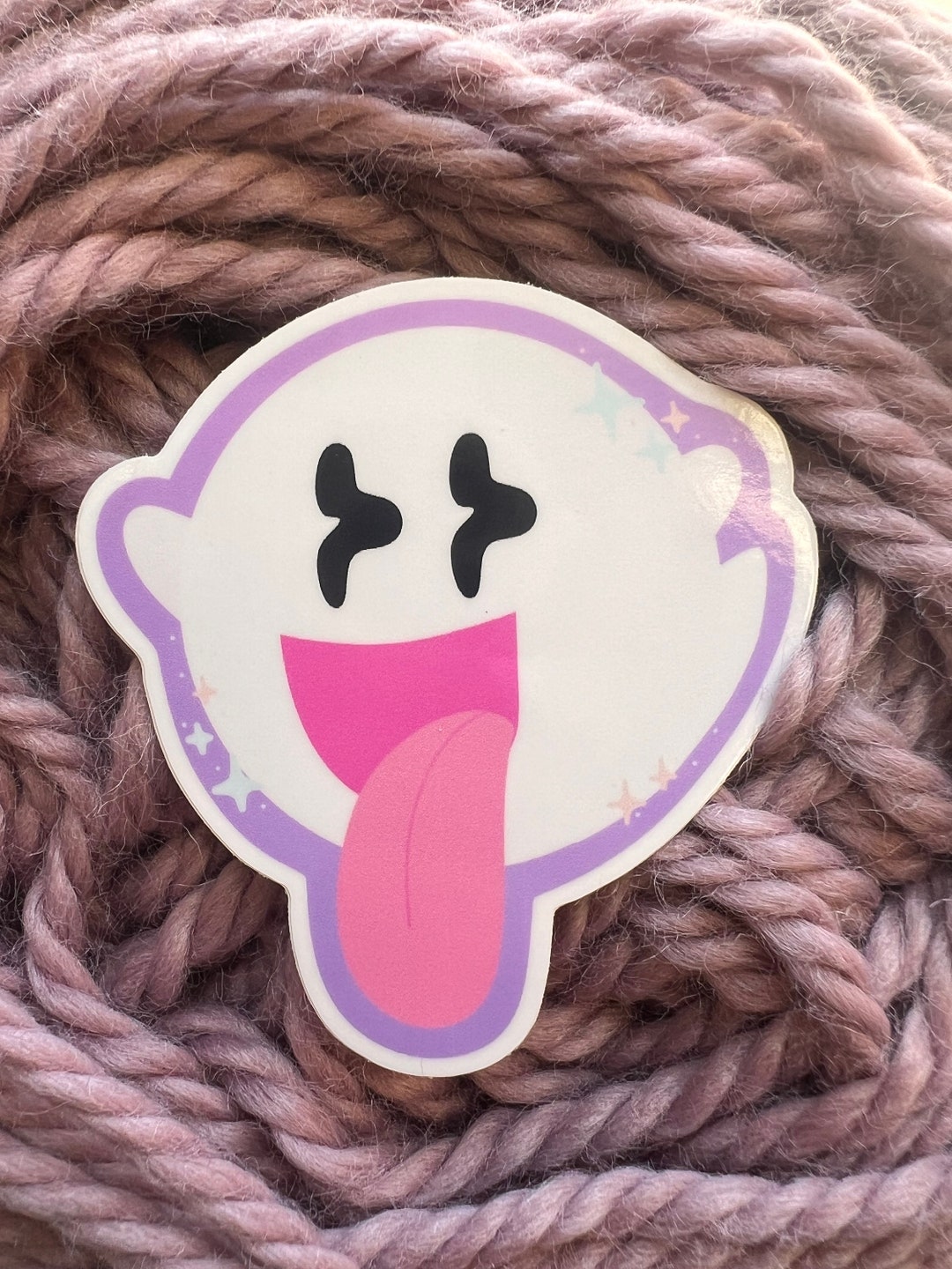 Super Paper Mario Boo Ghost Trippy Cutie HAHA - Etsy