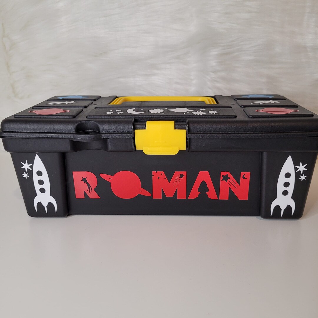 Personalized Tool Box, Space Theme, Personalized Christams Gift ...