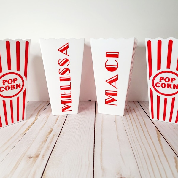 Personalized Popcorn Bucket - Etsy