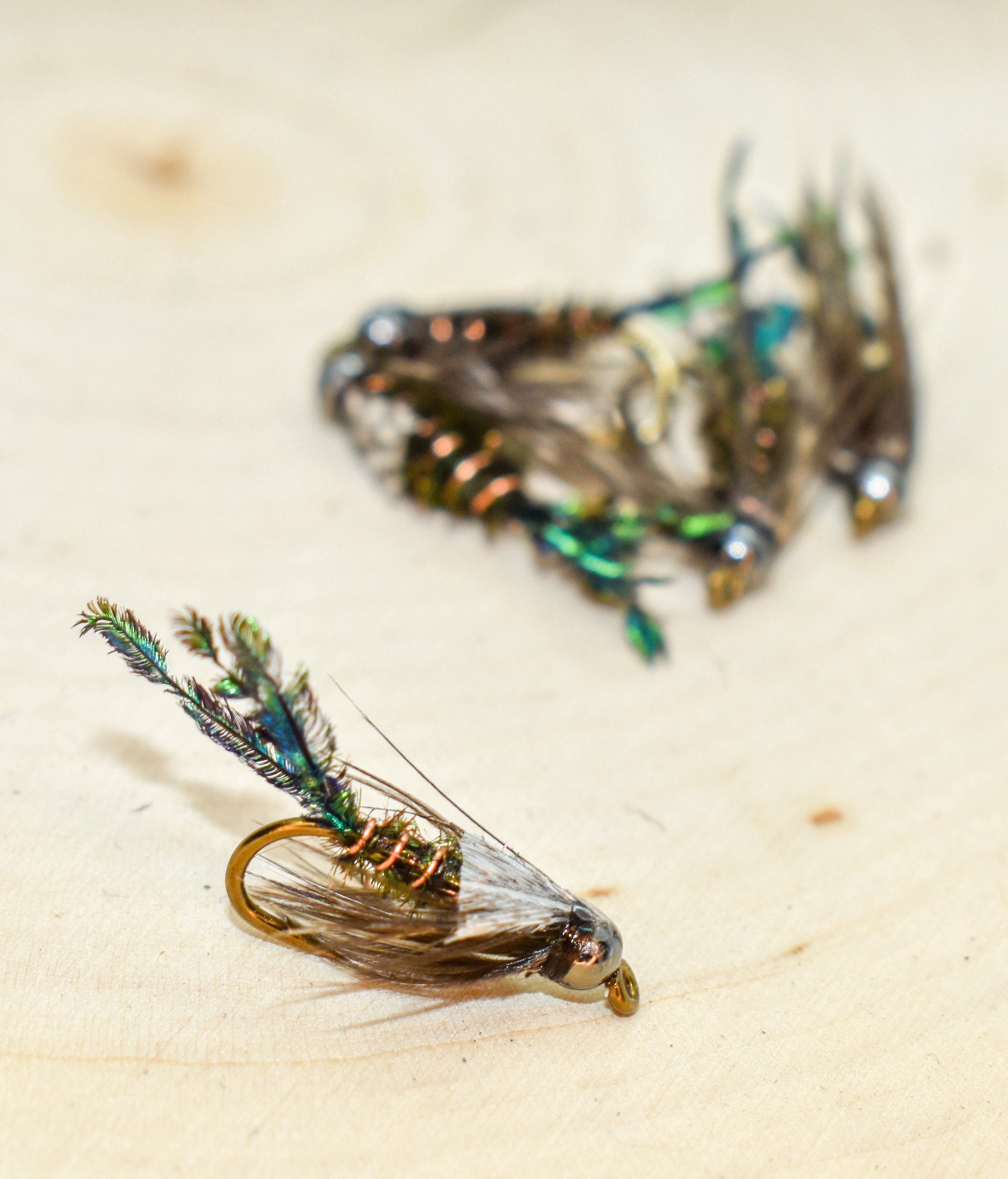 3 Fly Fishing Nymph Fly Assortment Zug Bug Nymph for Flyfishing Trout ...