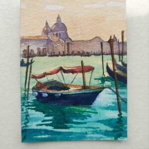 Aceo Original Painting Aceo Watercolor Cards Aceo Landscape Watercolor ...