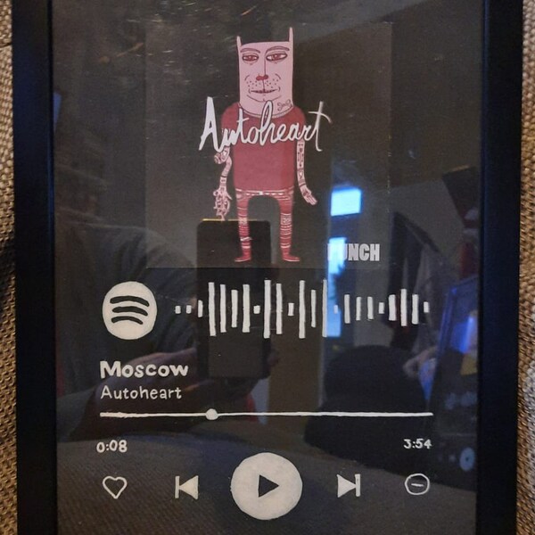 Spotify Glass Art - Etsy
