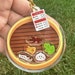 Cute Dim Sum Shaker Keychain With Bao Chicken Feet Rice - Etsy