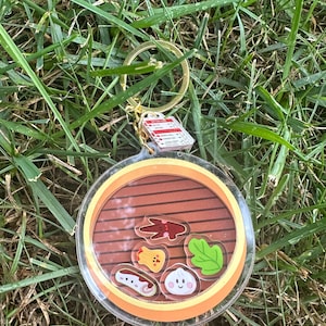 Cute Dim Sum Shaker Keychain With Bao, Chicken Feet, Rice Roll, Siu Mai ...