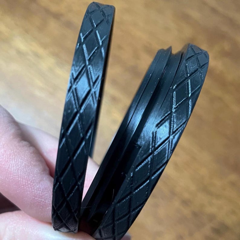 Woodturning Threaded Inserts – Plastic Threaded Ring Sets for Urns ...