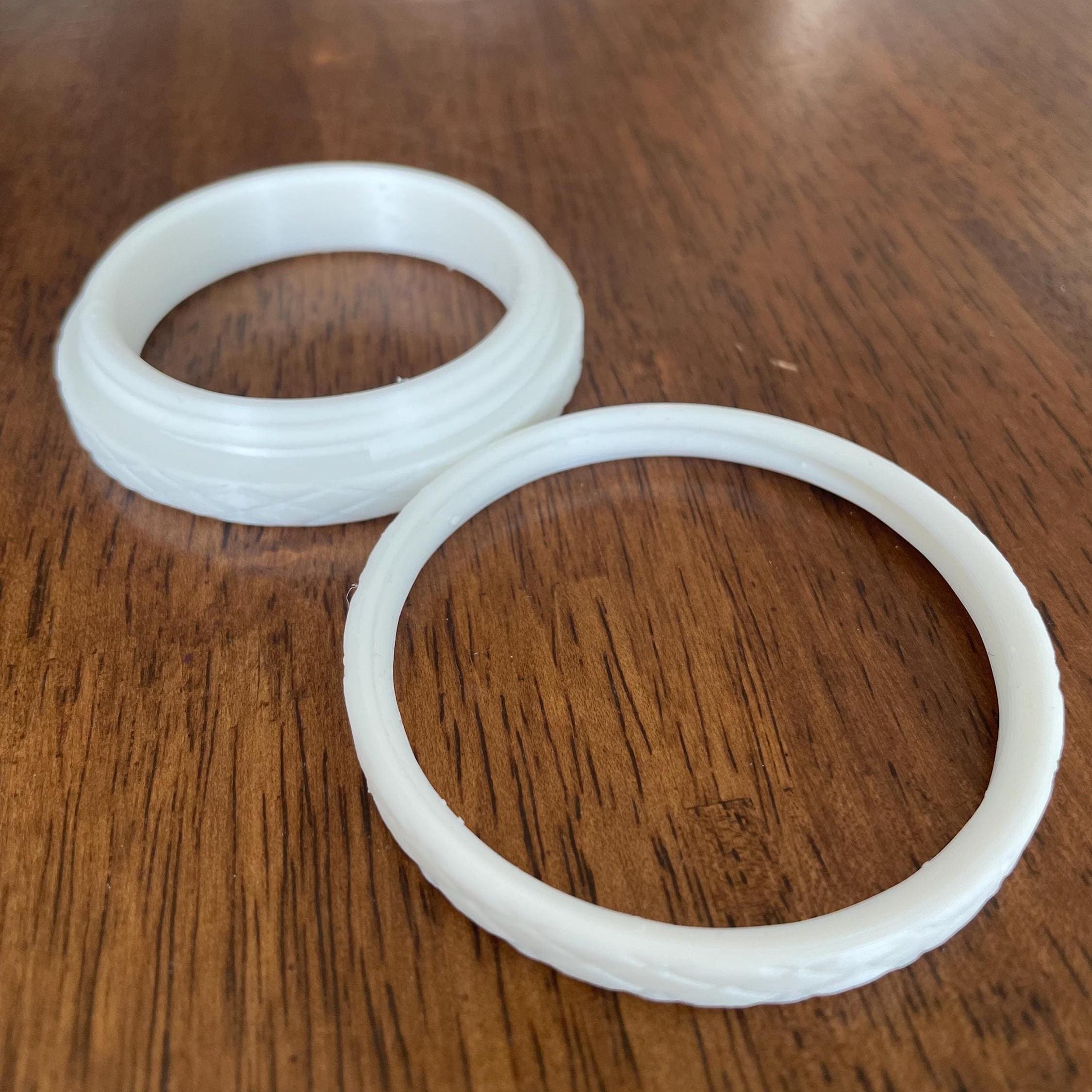 Woodturning Threaded Inserts – Plastic Threaded Ring Sets for Urns ...