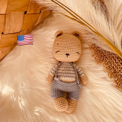 Crochet Pattern Teddy Bear Amigurumi Pattern Crochet Bear - Etsy