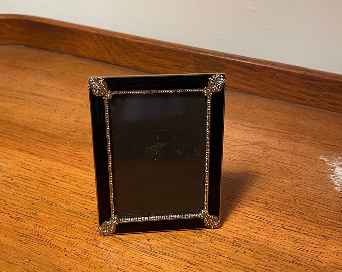 Ornate Black and Silver Color Frame With Ornate Design - Etsy