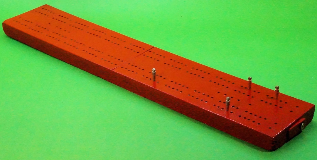 Cribbage Board, Long or Tournament Board, Board/instructions/pegs ...