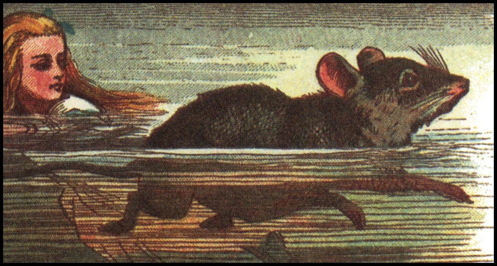 Digital Print, Alice in Wonderland, Lewis Carroll, 8 by 10, John ...