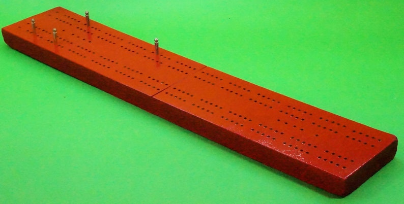 Cribbage Board, Long or Tournament Board, Board/instructions/pegs ...