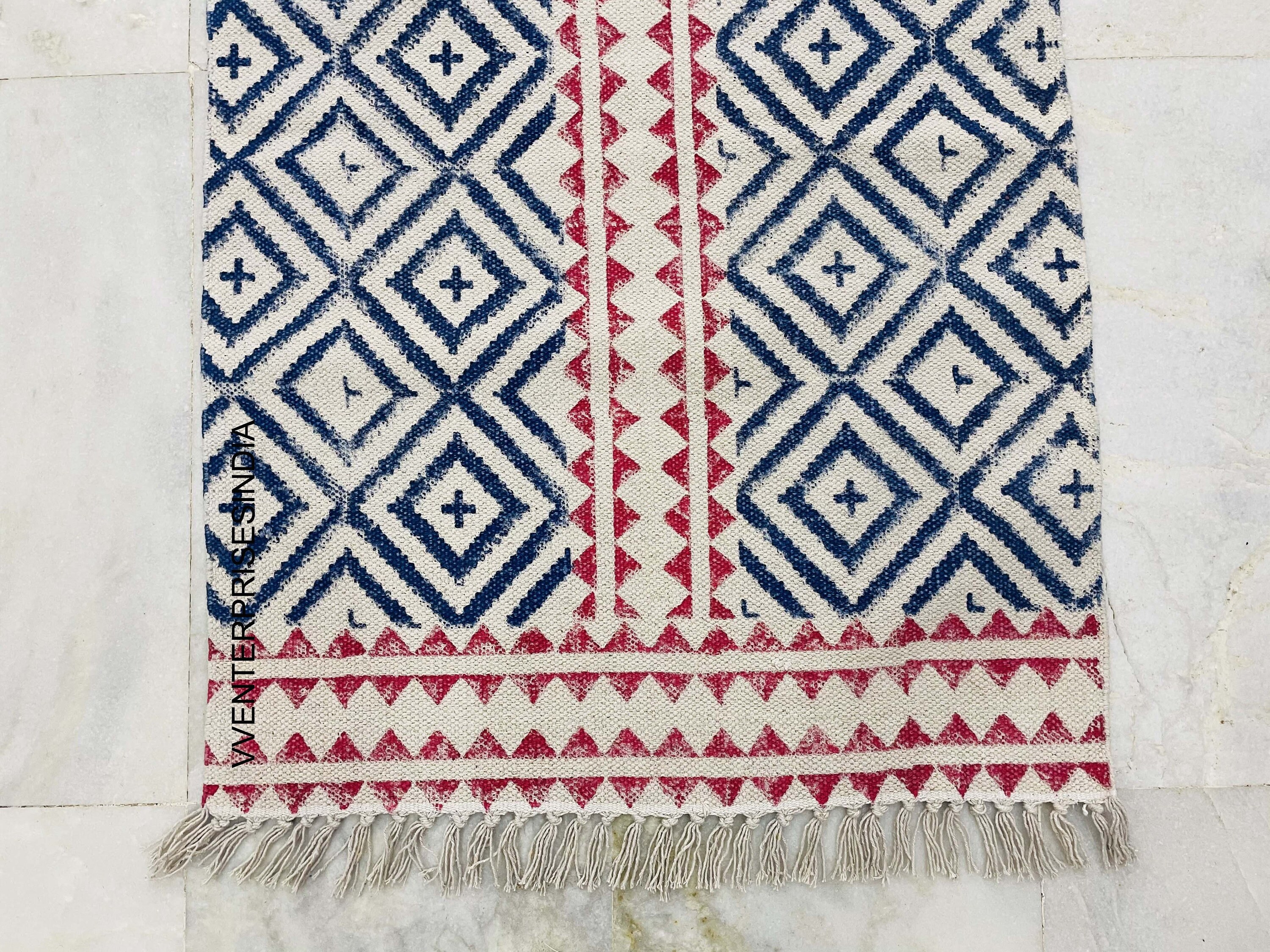 Kitchen Garden Dining Room Indigo Blue Rug Navajo Rugs Rugs for Living ...