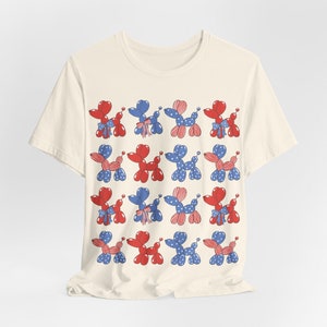 4th of July Balloon Dog USA America Independence Day PNG File - Etsy