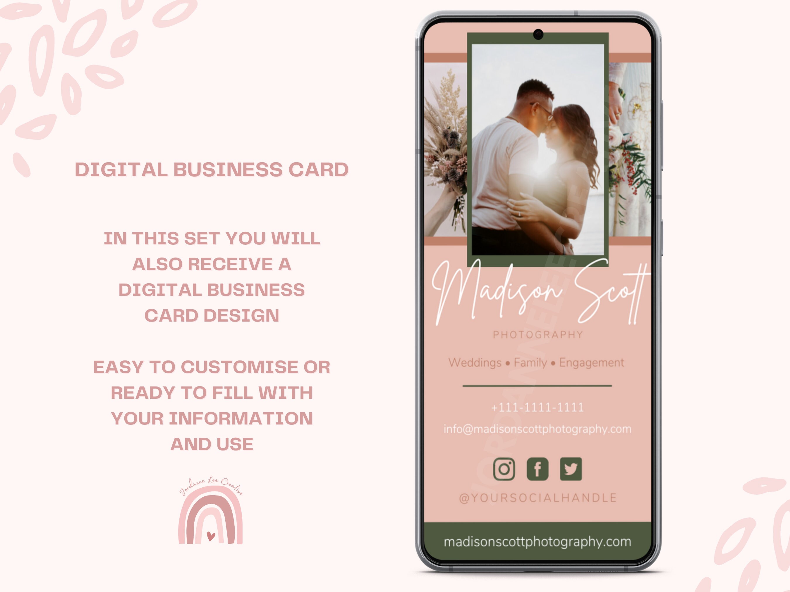 Editable Branding Kit Templates for Canva Brand Package Templates ...