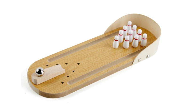 Mini Bowling Alley/game - Etsy