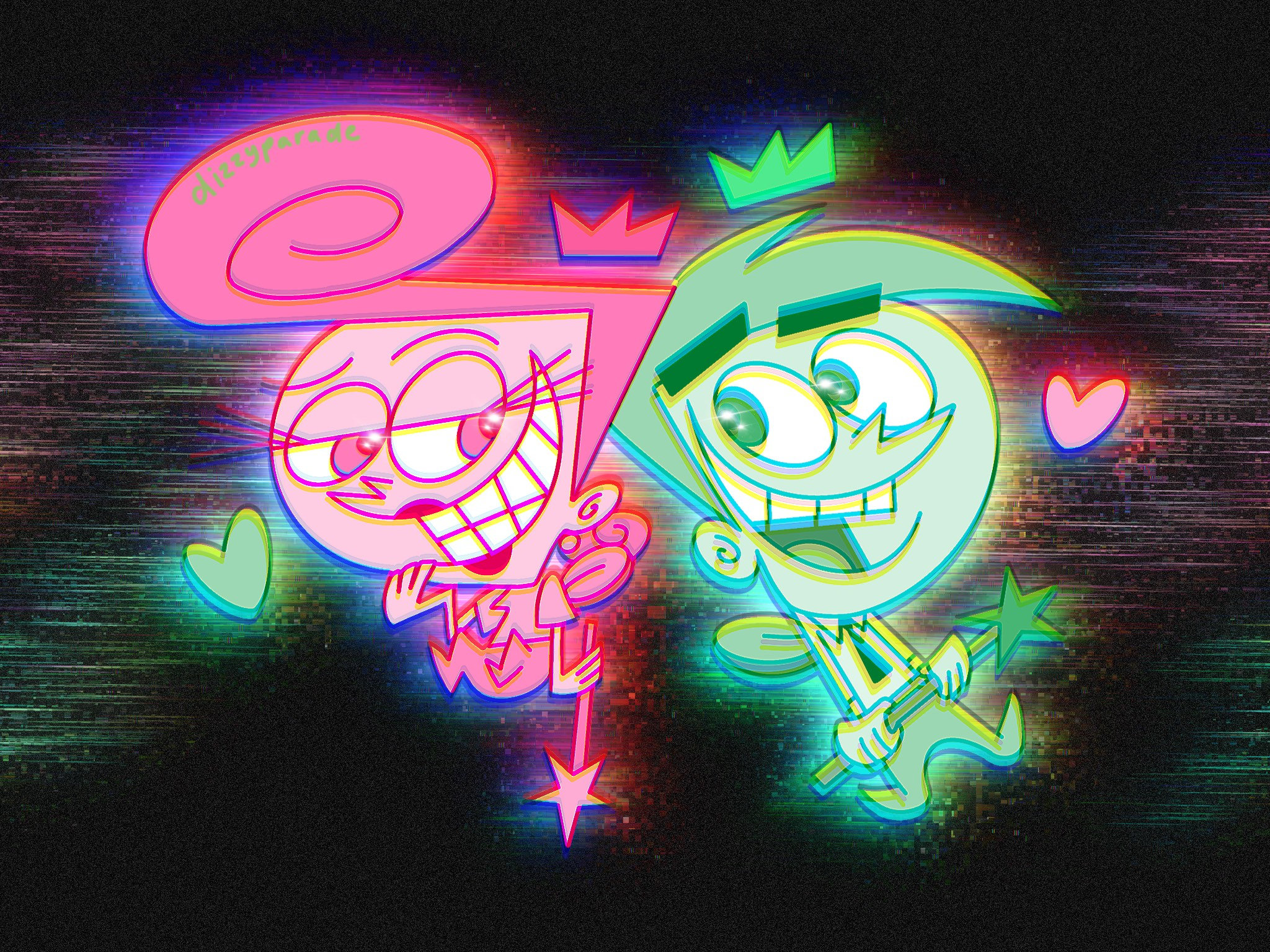 Cosmo And Wanda In Love