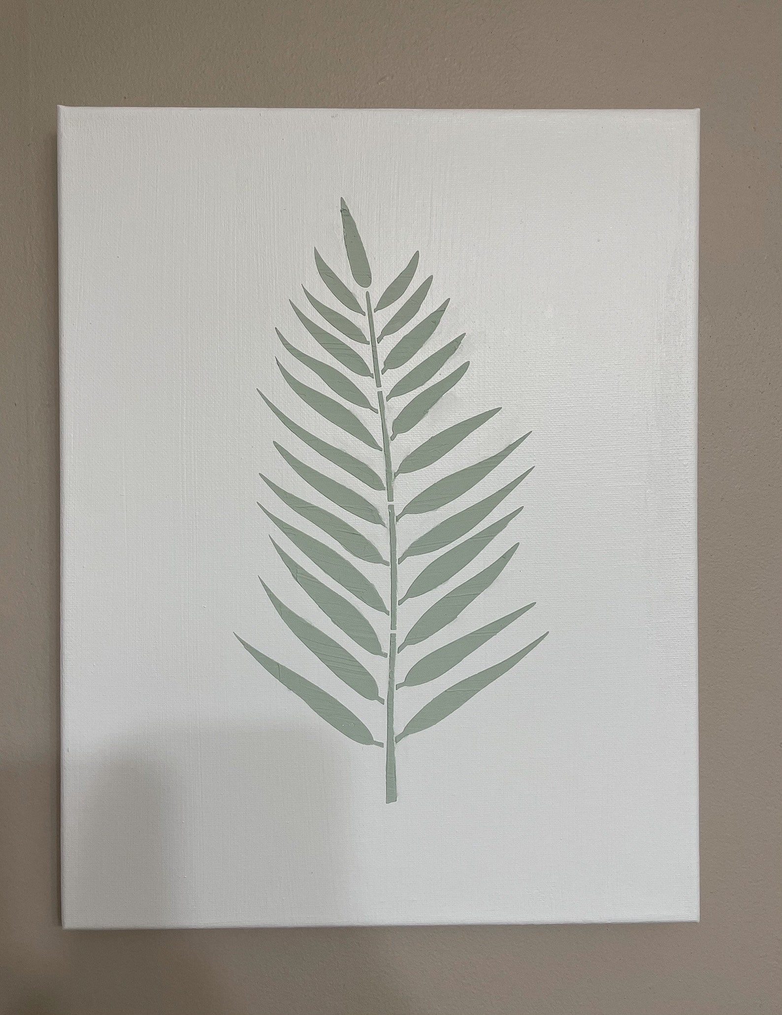 Leaf Painting / Texture Painting / Texture Canvas / Foliage - Etsy