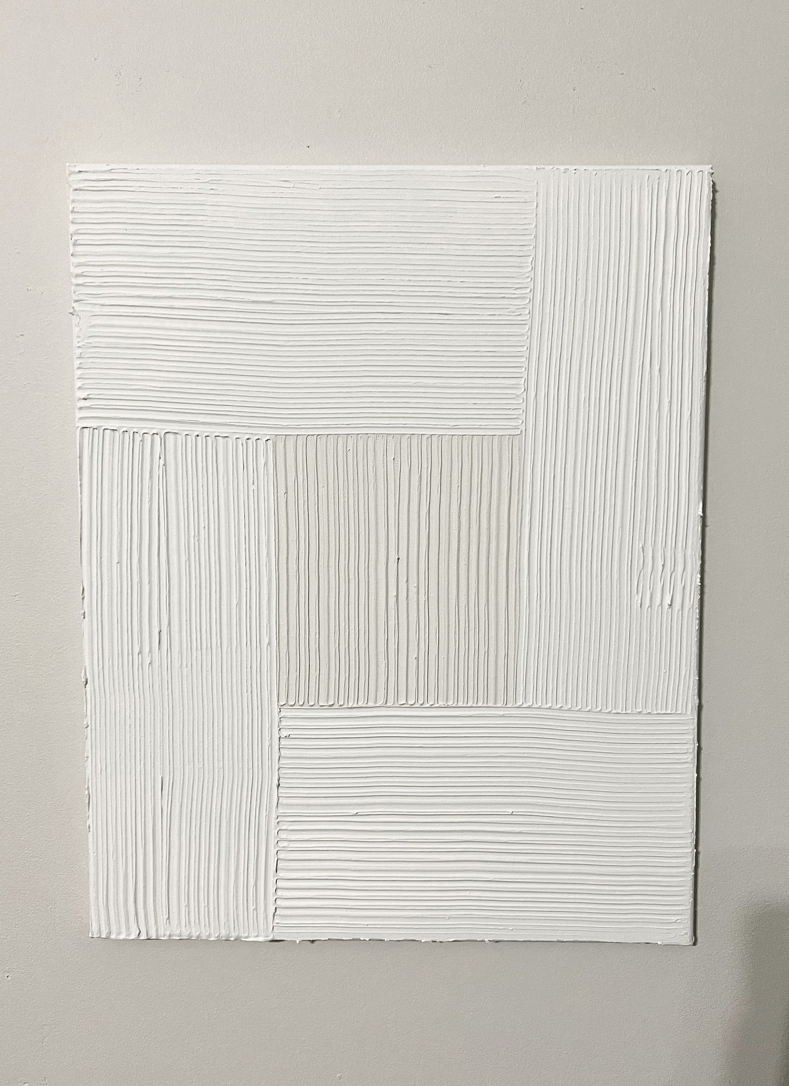 White Texture Canvas Painting / Spackle Art / Abstract Texture - Etsy