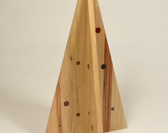 Four Plywood Evergreen Trees, Stand-up Interlocking Wooden Decor for ...