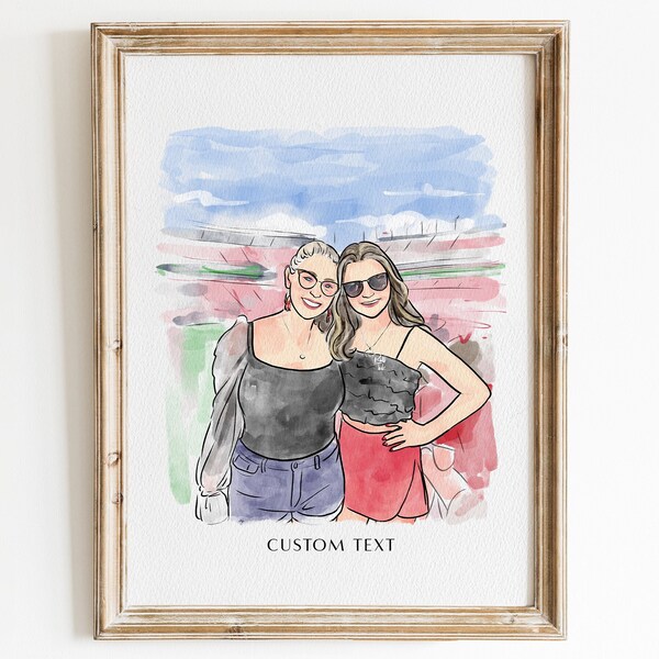 Best Friend Art - Etsy