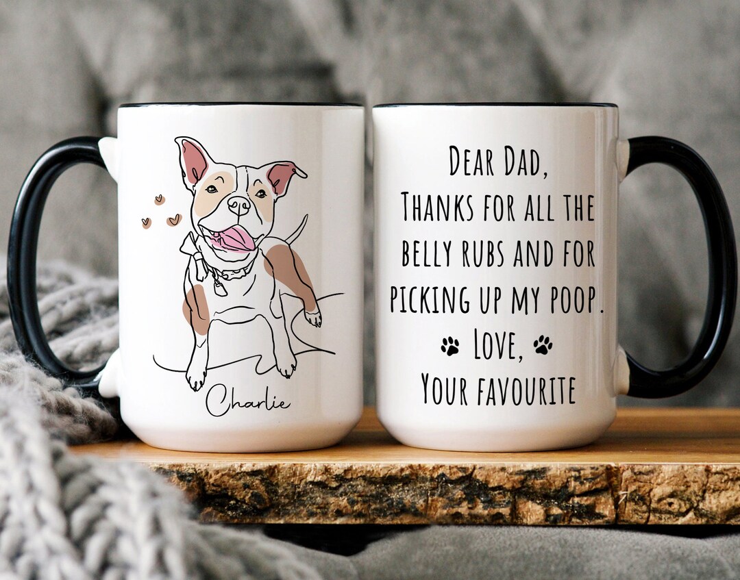 Personalized Pet Mug, Pet Picture Mug, Dog Memorial Gift, Custom Pet ...