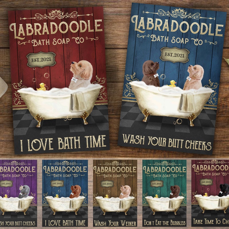 Labradoodle Print - Etsy