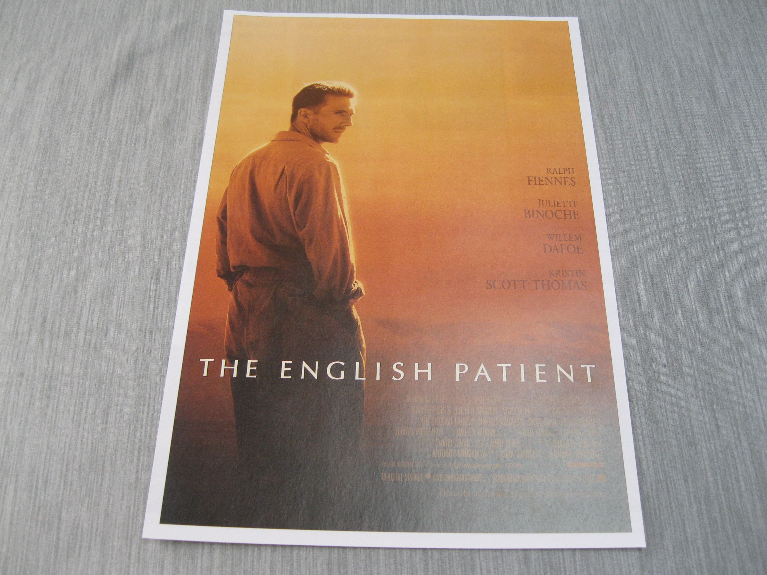 The English Patient Poster