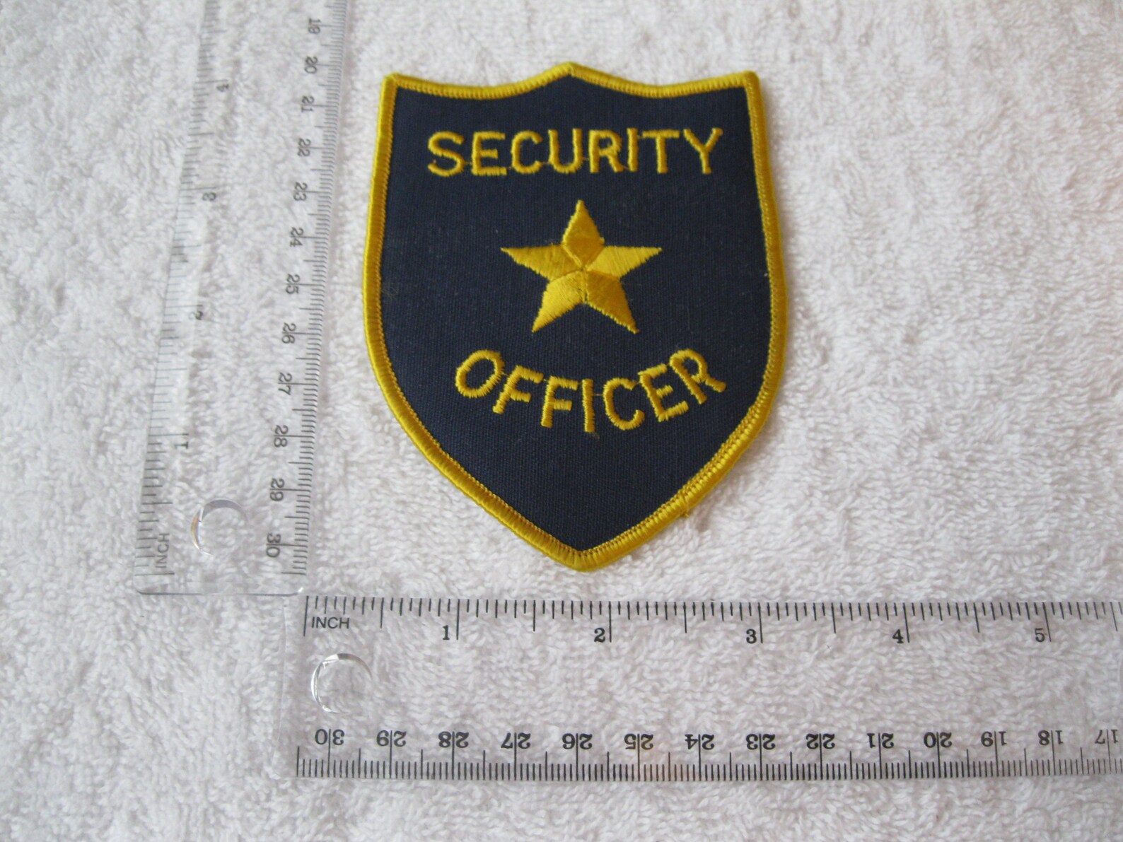 Security Officer patch US USA American vintage retro original | Etsy