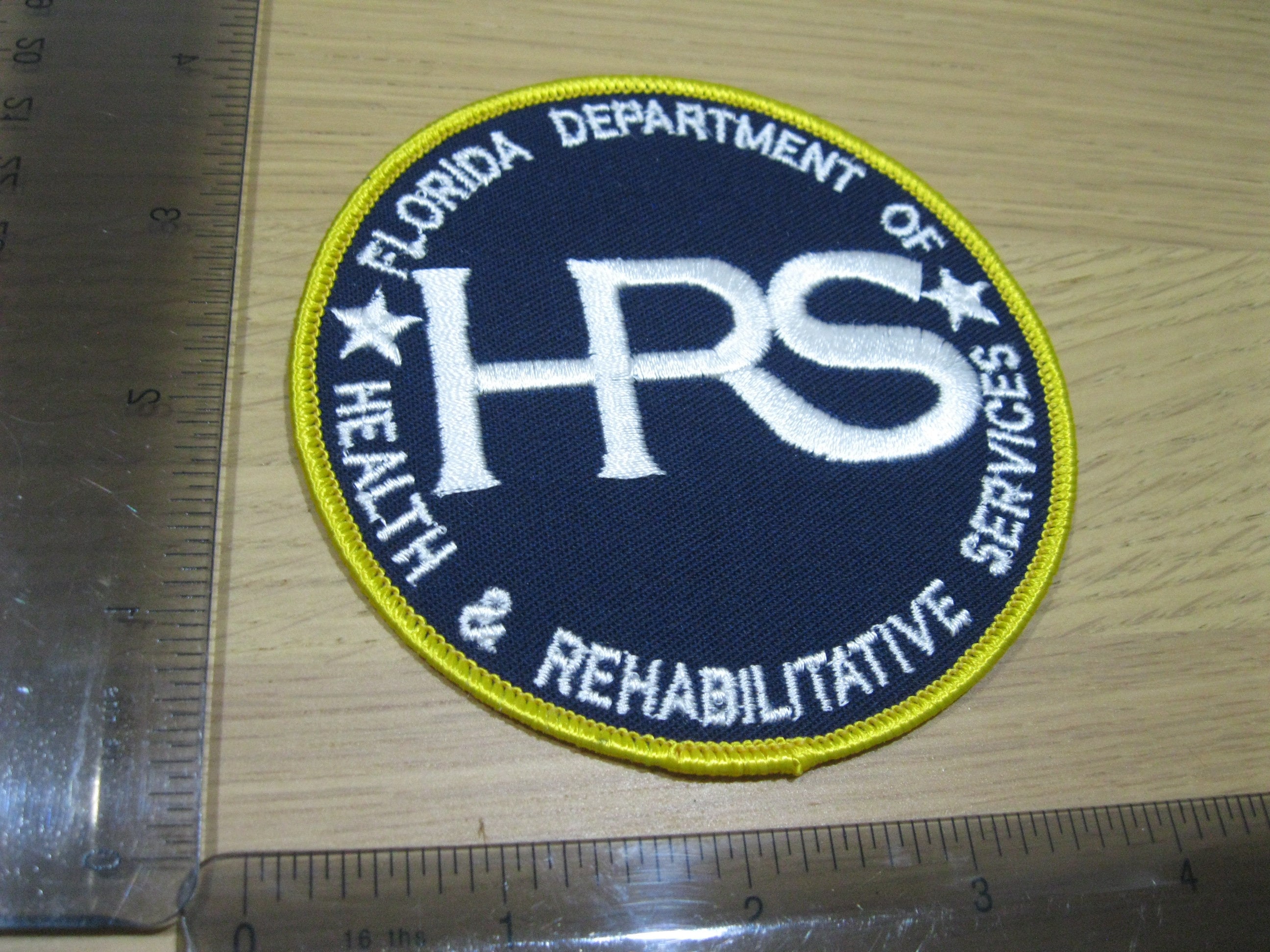 Florida health & rehabilitative services patch old medical | Etsy
