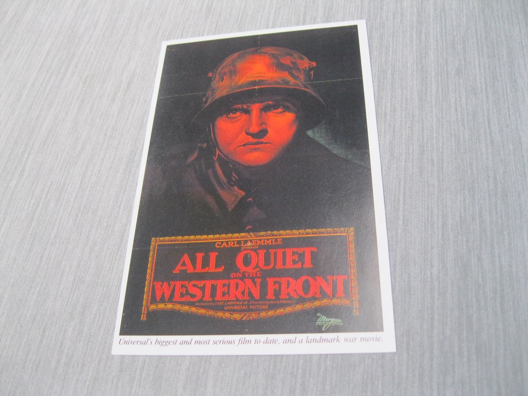 All Quiet on the Western Front Army Military Ww1 108x171mm - Etsy