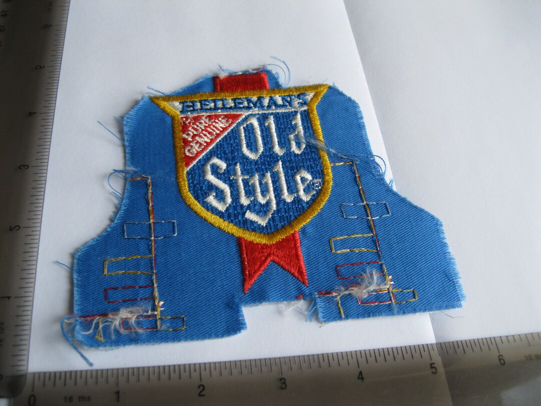 Uncut Old Style Drinking Beer Patch Lager Drinks Chicago - Etsy