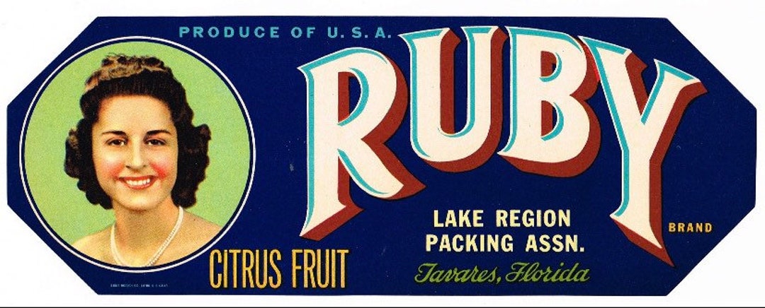 Original Vintage Crate Label 1930s - Etsy