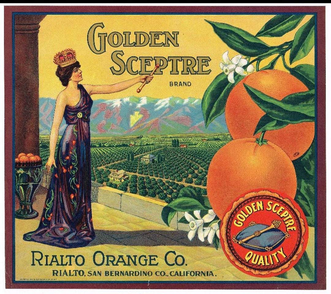 Original Vintage Crate Label 1930s - Etsy