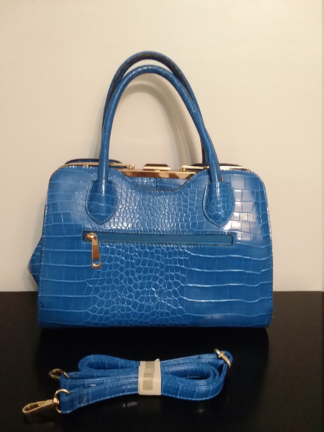 Purse blue - Etsy