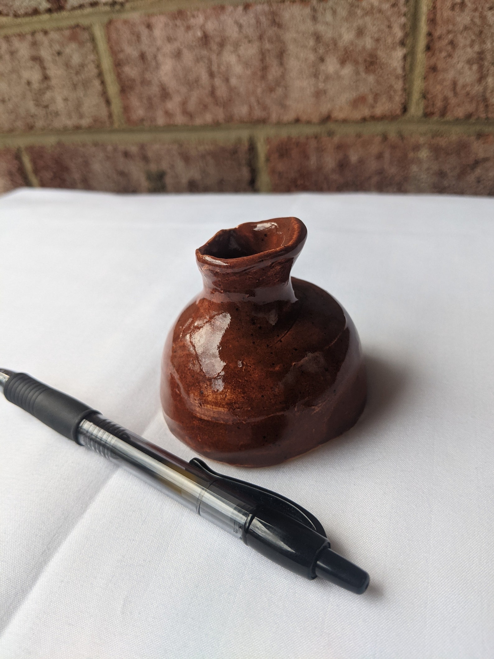 Copper Squat Pot Pen Holder - Etsy
