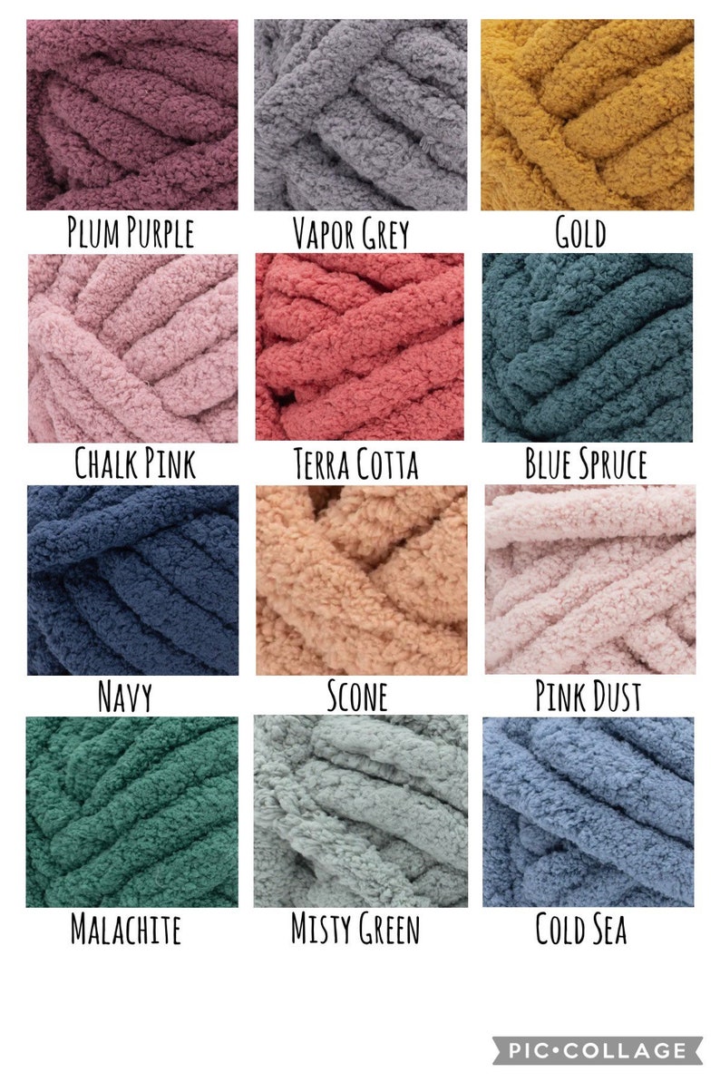 Chunky Knit Blanket (variety of Sizes in a Variety of Colors) - Etsy