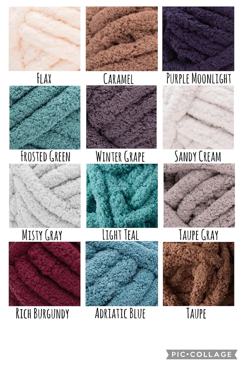 Chunky Knit Blanket (variety of Sizes in a Variety of Colors) - Etsy