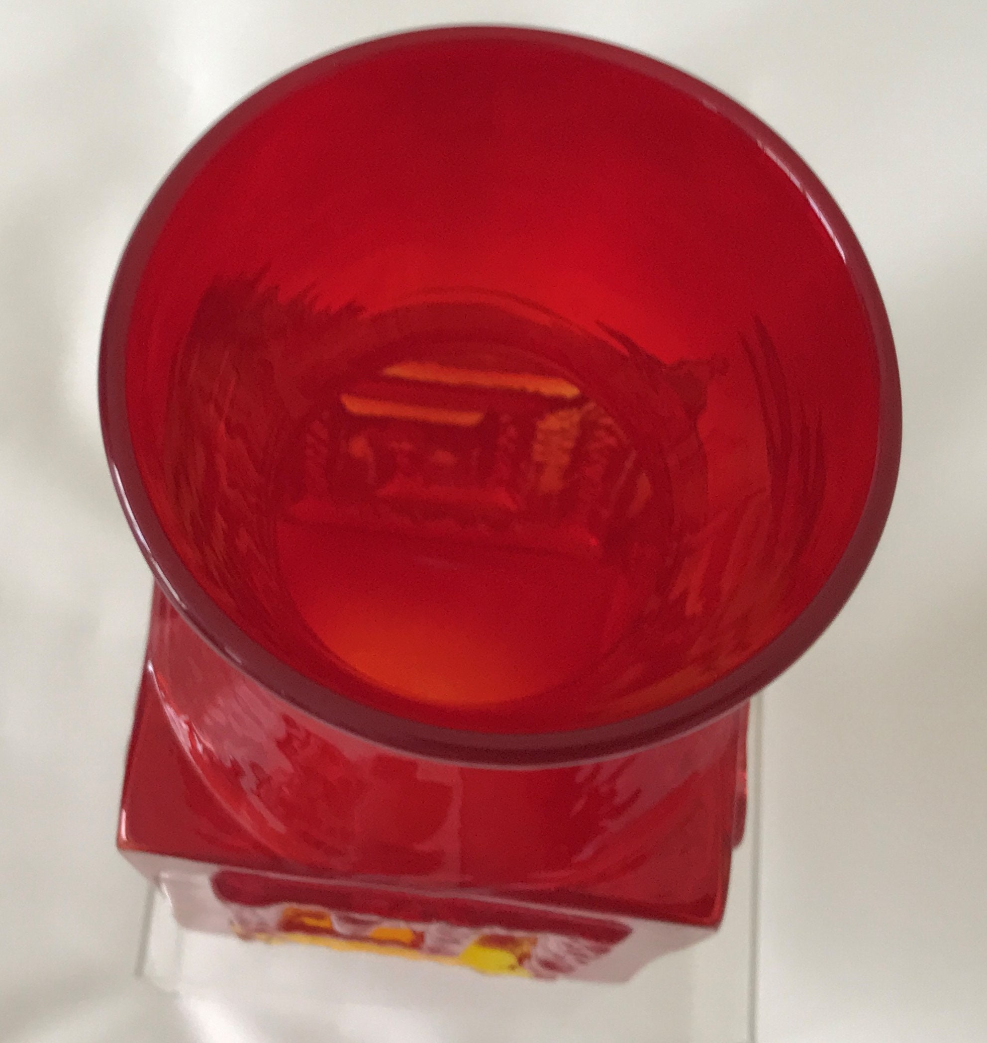 Dartington Glass. Greek Key Vase. Designed by Frank Thrower. 1970s - Etsy