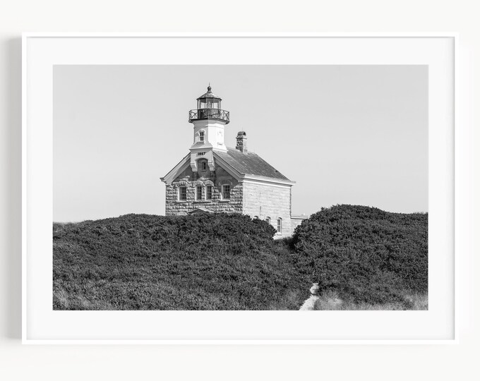 Block Island Photography Southeast Lighthouse Coastal Seaside Decor New ...