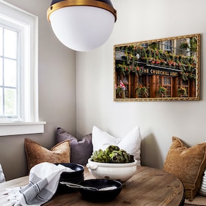 Churchill Arms Pub London Travel Photography, English Pub Wall Art ...