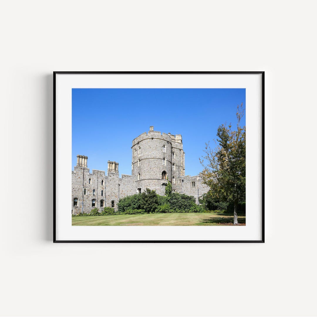 Windsor Castle Print, England Photography, English Castle, Gift for ...