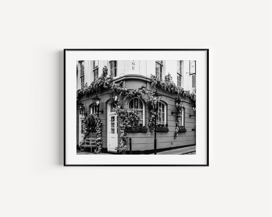 Number Fifty Cheyne Walk, Black and White Chelsea London Photography ...