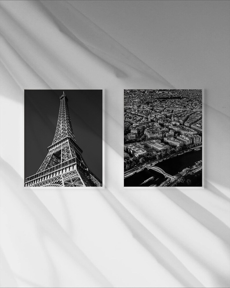 Paris Photography Print Set Set of Two Paris Prints 8x10 - Etsy