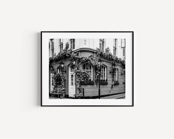 Number Fifty Cheyne Walk Black and White Chelsea London - Etsy