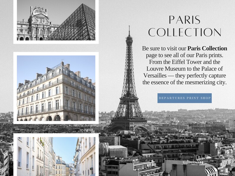 Paris Photography Print Set Set of Two Paris Prints 8x10 - Etsy